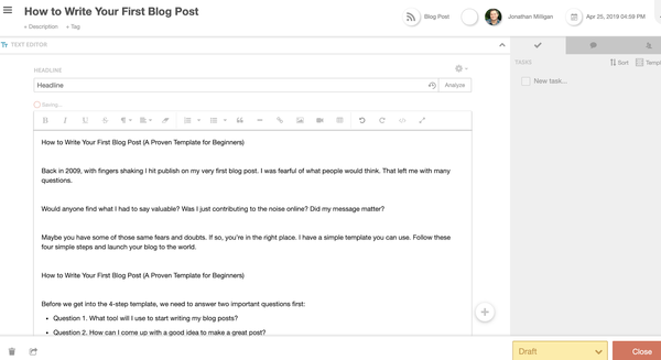 Blog Examples for Beginners: How to Write Your First Blog Post