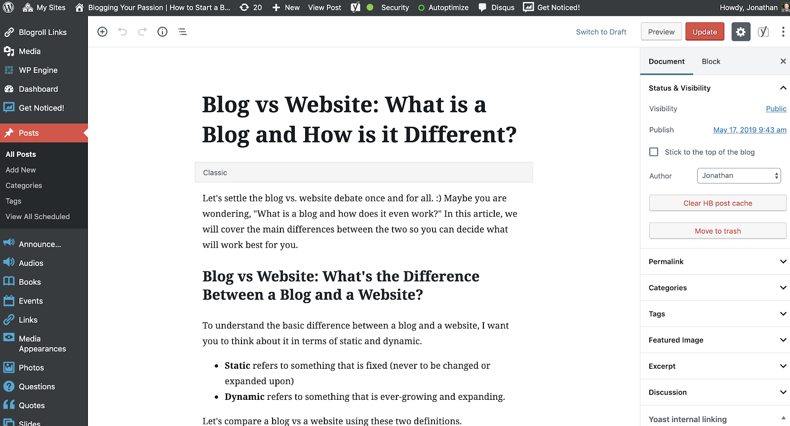 Blog Examples For Beginners How To Write Your First Blog Post